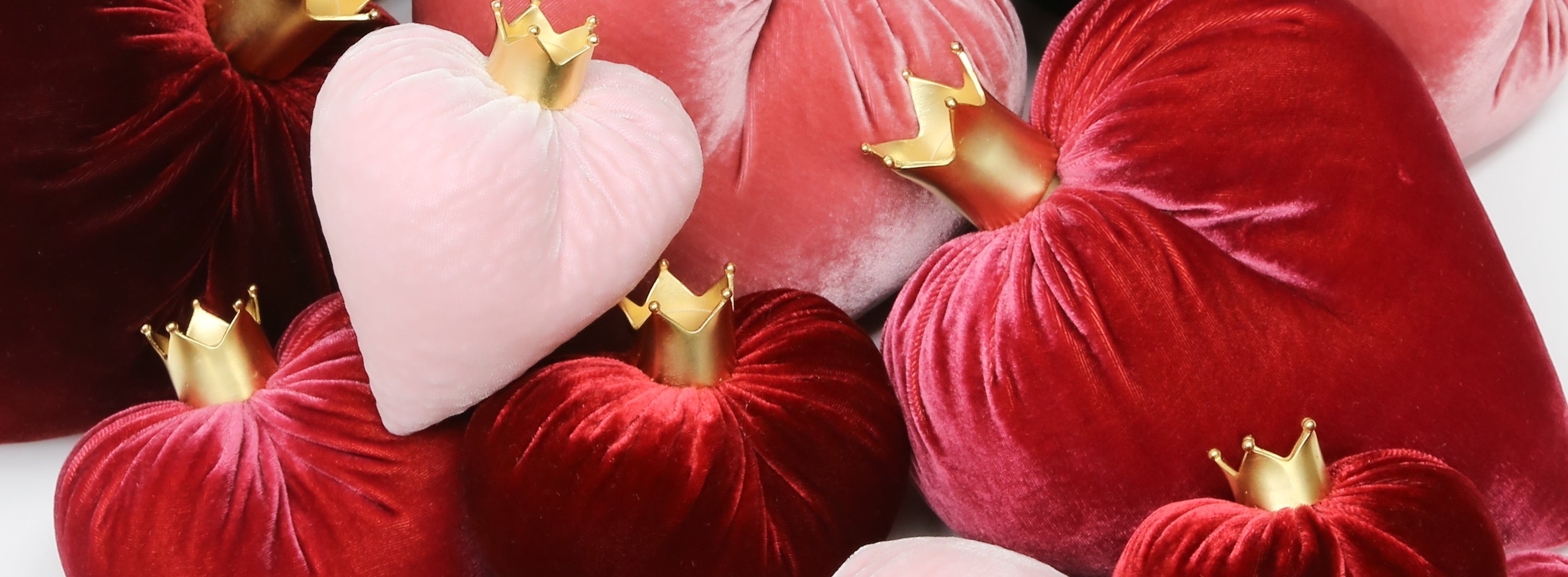 Handmade Silk Velvet Hearts | Hot Skwash - hotskwash