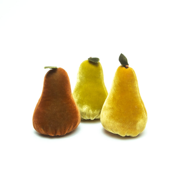 Hot Skwash | Silk Velvet Pears - New Small Pear Trio - Green - hotskwash